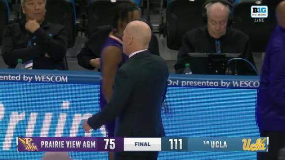 Andrews scores 21 and No. 18 UCLA beats Prairie View A&M 111-75 for its 9th straight victory ...