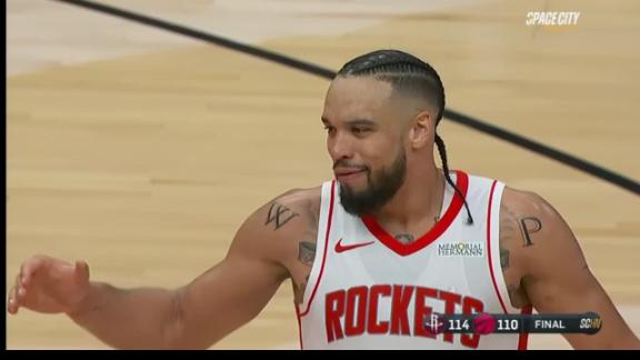 Brooks scores 27 points as Rockets beat Raptors 114-110 for first win ...