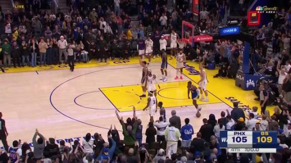 Jonathan Kuminga ties career high with 34 points, Warriors beat Suns 109-105 - ABC7 San Francisco