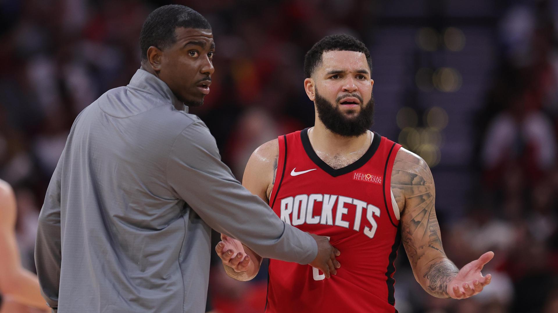 Herro leads Heat over Rockets in game marred by fight and ejections in ...