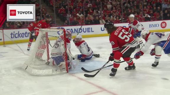 Soderblom stops 38 shots as Blackhawks end 5-game skid with 4-2 win over Canadiens - ABC7 Chicago
