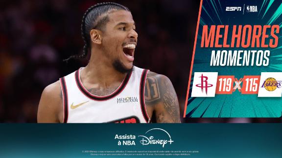 Rockets segura reação dos Lakers em grande noite de Jalen Green; VEJA ...