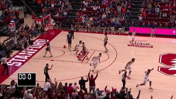 Raynaud posts 13th double-double as Stanford pulls away from Virginia ...