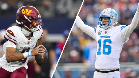 ¿Jayden Daniels o Jared Goff a quién eligirías para ganar el partido ...