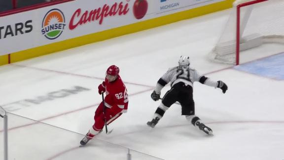 Kasper, Raymond help Red Wings beat Kings 5-2 - ABC7 Los Angeles