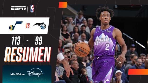 ¡Utah volvió a la victoria y puso fin a su mala racha ante Orlando ...
