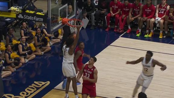 Blacksher scores 18, Wilkinson adds 14 and Cal defeats N.C. State 74-62 ...