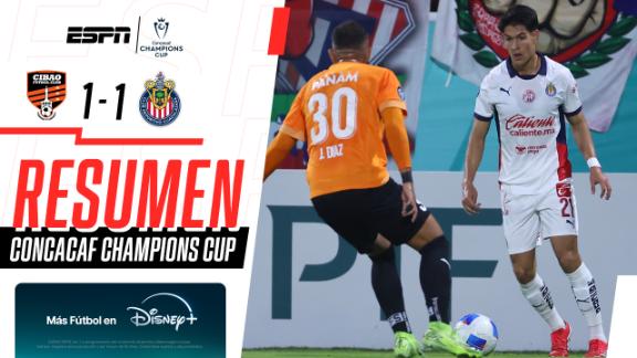 CONCACAF Champions Cup: Chivas luchó hasta el final y rescató un empate ...