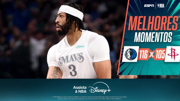 Davis brilha em estreia, sai lesionado no terceiro período, e Mavs ...