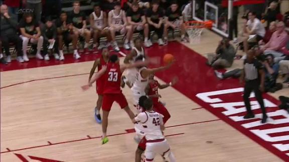 Maxime Raynaud, Ryan Agarwal rally Stanford to 74-73 victory over NC ...