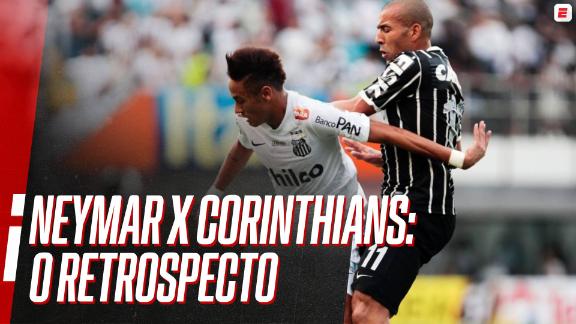 Neymar tem bom retrospecto no clássico contra o Corinthians? Veja os números - ESPN Video