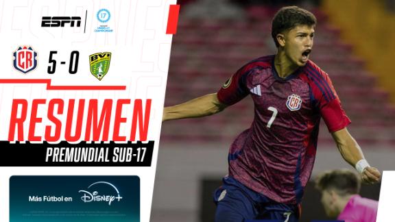 Costa Rica avanza a paso firme rumbo al Mundial Sub-17 - ESPN Video