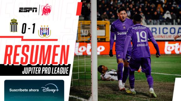 Anderlecht derrotó 1-0 al Charleroi con gol de Luis Vázquez, por la ...