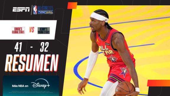 Team Chuck superó al Team Kenny en el AllStar - ESPN Video