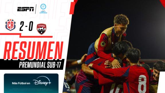 Costa Rica vence a Trinidad y Tobago para clasificar al Mundial Sub-17 ...
