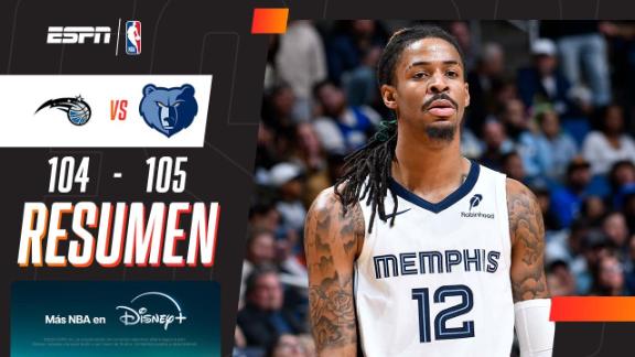 ¡Triunfo por la mínima de los Grizzlies frente al Magic! - ESPN Video