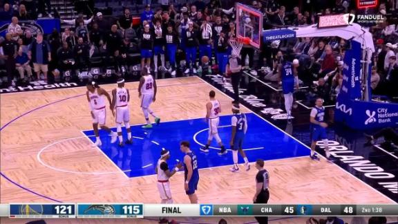 Stephen Curry scores 56 points and makes 12 3-pointers in Warriors' 121-115 win over Magic ...