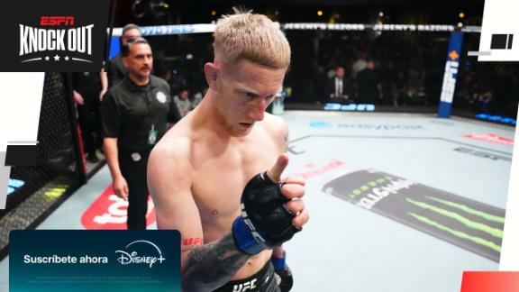 Sam Patterson consiguió su 1ª finalización por KO en UFC tras acabar ...