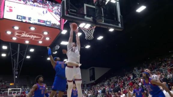 Raynaud scores 26 with game-sealing dunk as Stanford turns back SMU 73 ...