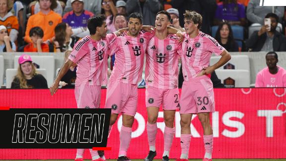 Sin Messi, Inter Miami no tuvo problemas para derrotar 4-1 a Houston ...