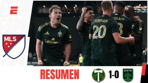 Portland consiguió su primera victoria del tornero al vencer 1-0 a ...