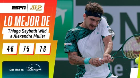 Seyboth Wild firmó la primera victoria sudamericana en Indian Wells ...