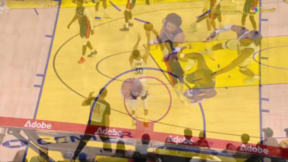 Green hits go-ahead 3, Curry surpasses 25,000 points as Warriors hold ...