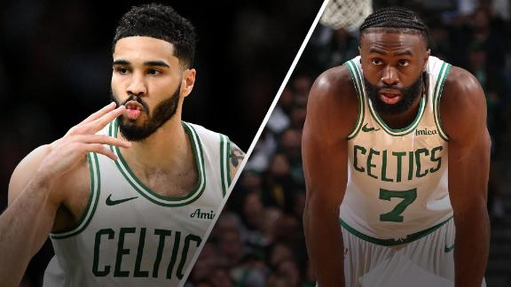 Tatum scores 40, Celtics beat Lakers 111-101 after James leaves late with groin injury - ABC7 ...