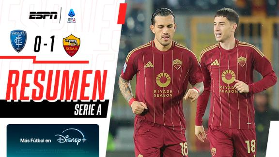 El gol tempranero de Soulé le dio la victoria a la Roma contra Empoli ...