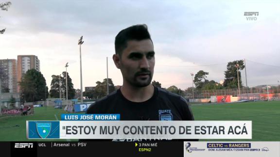 Luis Morán habla sobre su incorporación a los entrenos con la Selección de Guatemala - ESPN Video