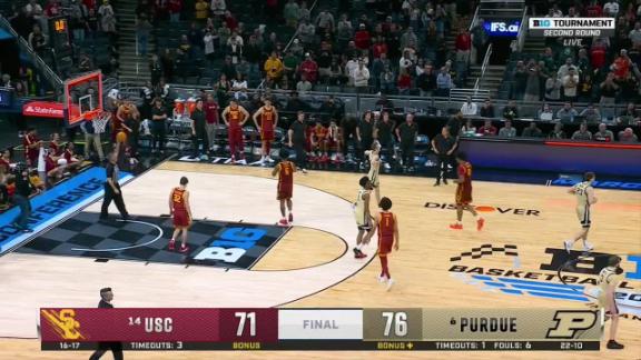 Trey Kaufman-Renn scores 30 and No. 20 Purdue beats USC 76-71 in Big ...