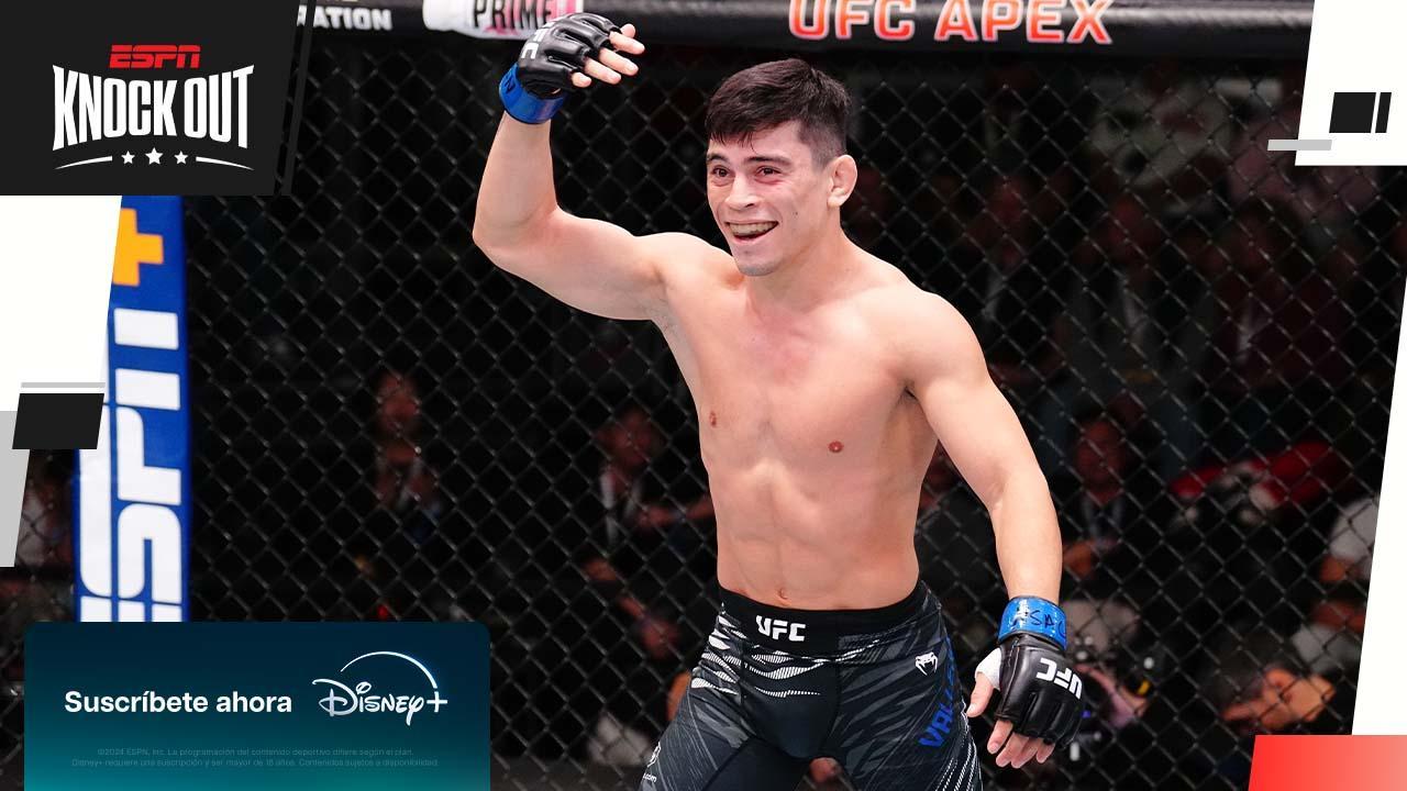 ¡Vamos Argentina! Kevin Vallejos debutó con triunfo por TKO1 en UFC ...
