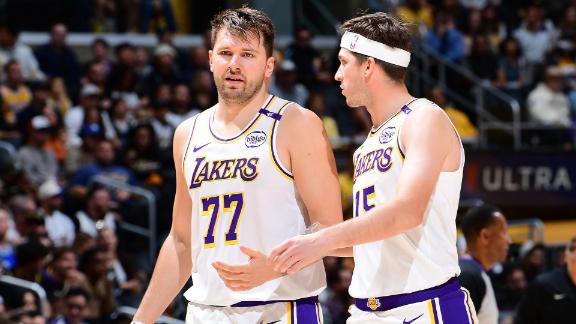 Luka Doncic scores 33, Lakers snap their 4-game skid with a 107-96 win over the Suns - ABC7 Los ...
