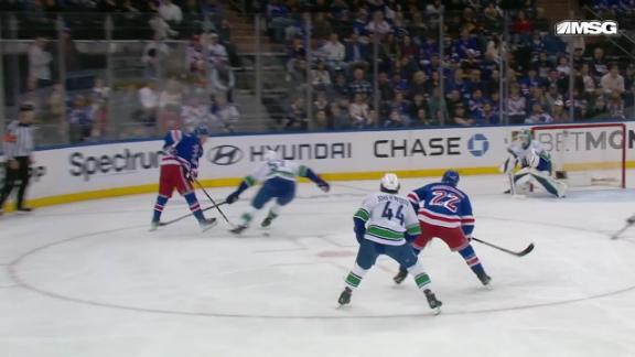 Jonny Brodzinski scores twice as Rangers down Canucks 5-3 - ABC7 New York