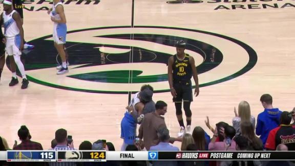 Trae Young, Georges Niang lead the Hawks past the Warriors 124-115 ...