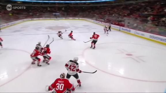 Devils end 3-game losing streak with 5-3 win over the Blackhawks - ABC7 ...