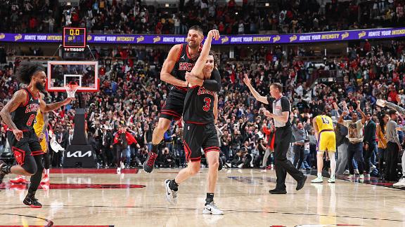 ‘Cardiac’: Giddey’s Bulls survive thriller as game-winner stuns in wild ...