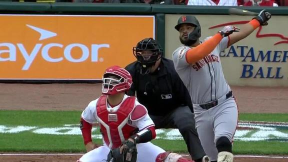 Wilmer Flores' 3-run homer in the 9th inning propels Giants to 6-4 ...