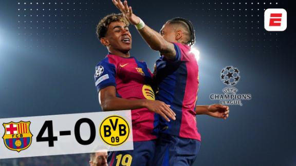 Barcelona golea y tiene un pie en semifinales de La Champions - ESPN Video