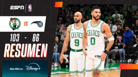 Los Celtics vencieron sin problemas 103-86 al Magic y se adelantaron en ...