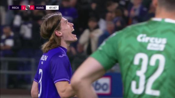 ¡Lucas Hey se eleva para el 3-0 del Anderlecht! - ESPN Video