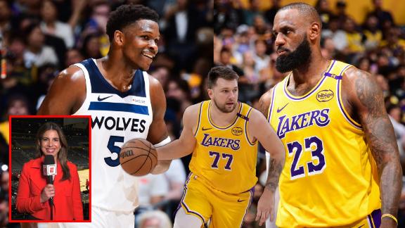 Lakers usan sentido de urgencia para igualar serie ante Timberwolves ...