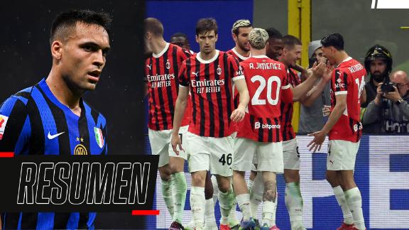 Milan goleó a Inter y está en la final de la Copa Italia - ESPN Video