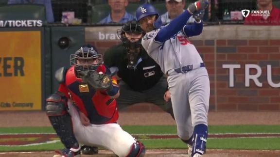 Yamamoto allows only 1 hit in 6 scoreless innings and Betts homers as Dodgers hold off Braves 2 ...