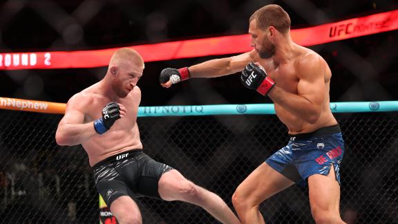 ¡Reinier de Ridder noquea a Bo Nickal y le quita el invicto! - ESPN Video