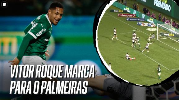 Vitor Roque faz linda jogada, aproveita rebote e faz o gol da vitória ...