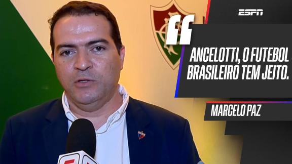 CEO do Fortaleza manda forte recado a Ancelotti e diz que crise na CBF ...