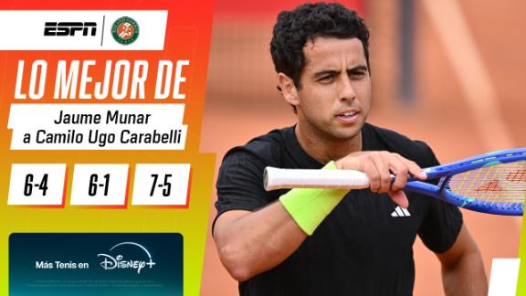 Ugo Carabelli luchó de igual a igual y se despidió de Roland Garros ...