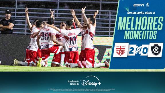 CRB vence Remo por 2 a 0 e cola no G-4 da Série B; VEJA melhores ...