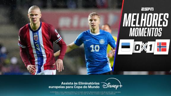 Haaland decide, Noruega derrota a Estônia e segue 100% nas ...